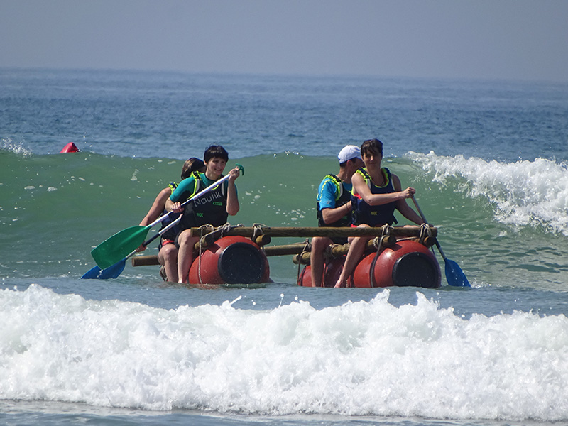 CONSTRUCTION RADEAU ET NAVIGATION - Terre-Mer Aventure